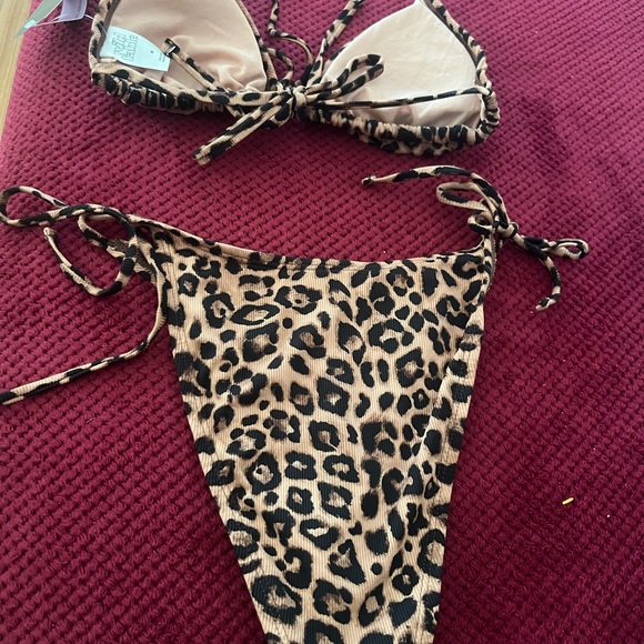 wild fable | Swim | Leopard Print Bikini Set | Poshmark